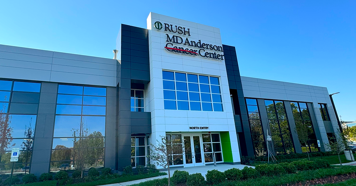RUSH MD Anderson Opens New Cancer Center in Lisle | Rush